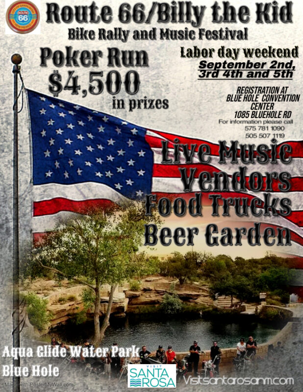 Route 66 / Billy The Kid Bike Rally and Music Festival | Santa Rosa ...